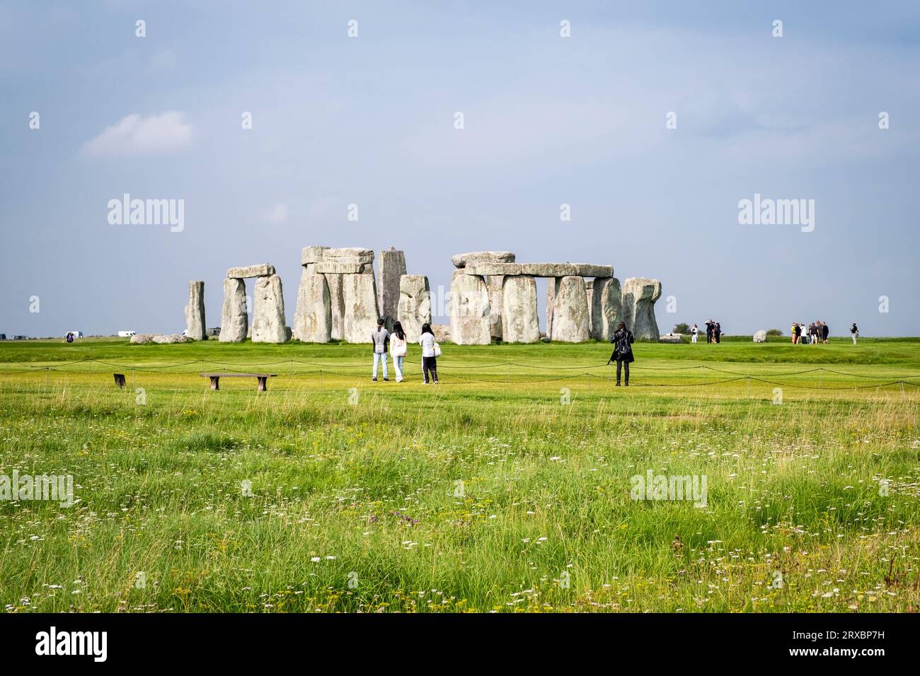 Stonehenge is a prehistoric monument on Salisbury Plain in Wiltshire ...
