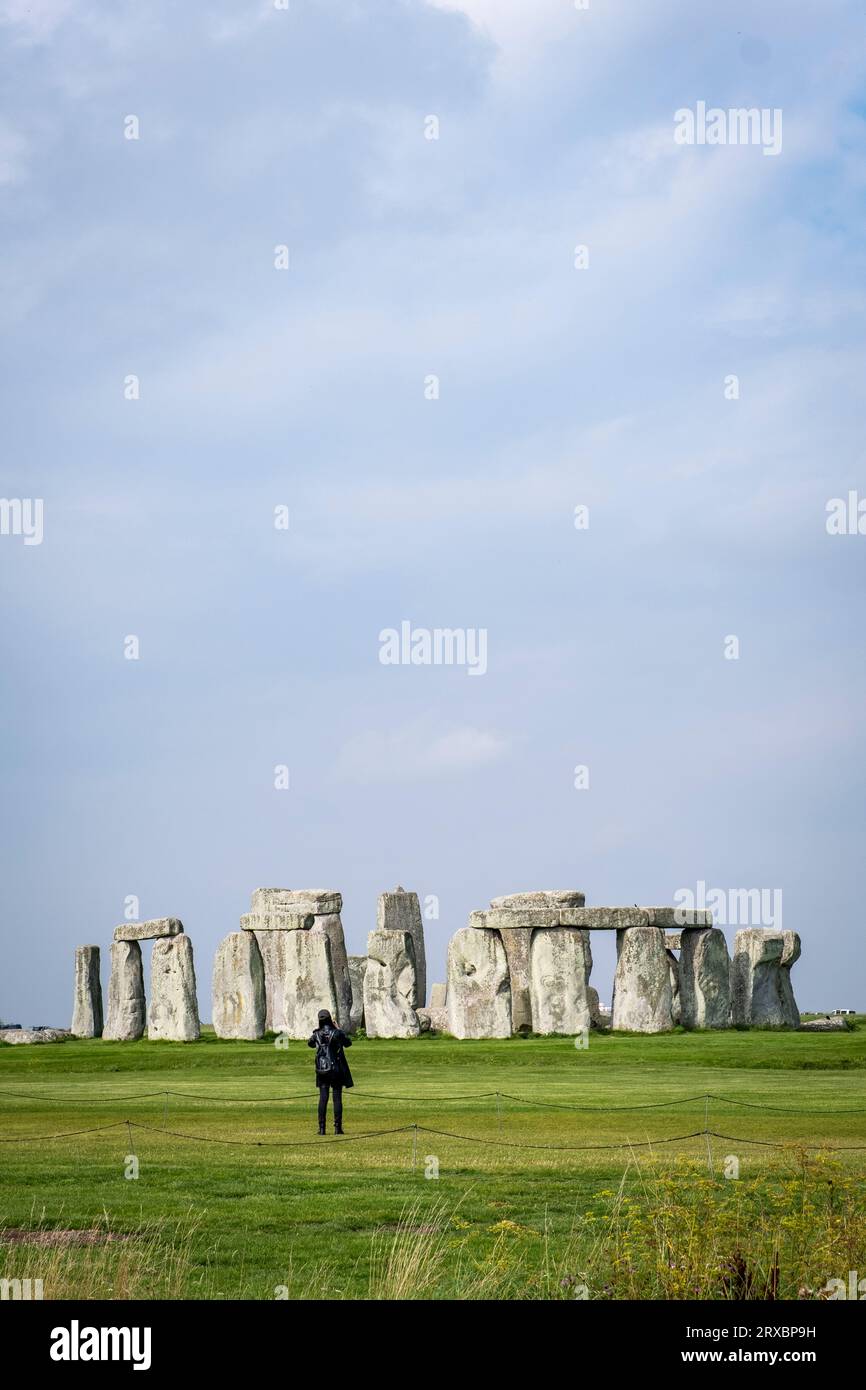 Stonehenge is a prehistoric monument on Salisbury Plain in Wiltshire ...
