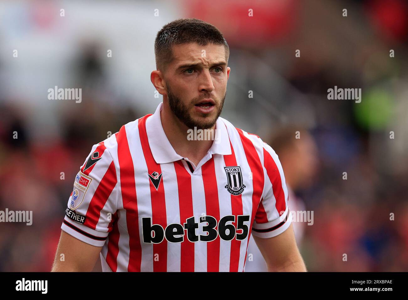 Lynden Gooch #2 of Stoke City during the Sky Bet Championship match ...