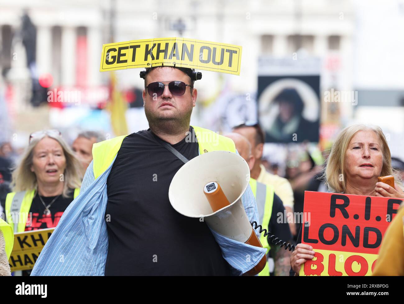 I Will Not Comply march on Whitehall, including several movements ...