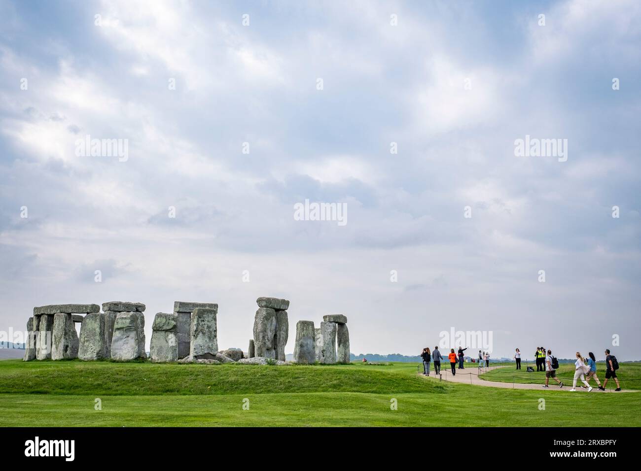 Stonehenge is a prehistoric monument on Salisbury Plain in Wiltshire ...