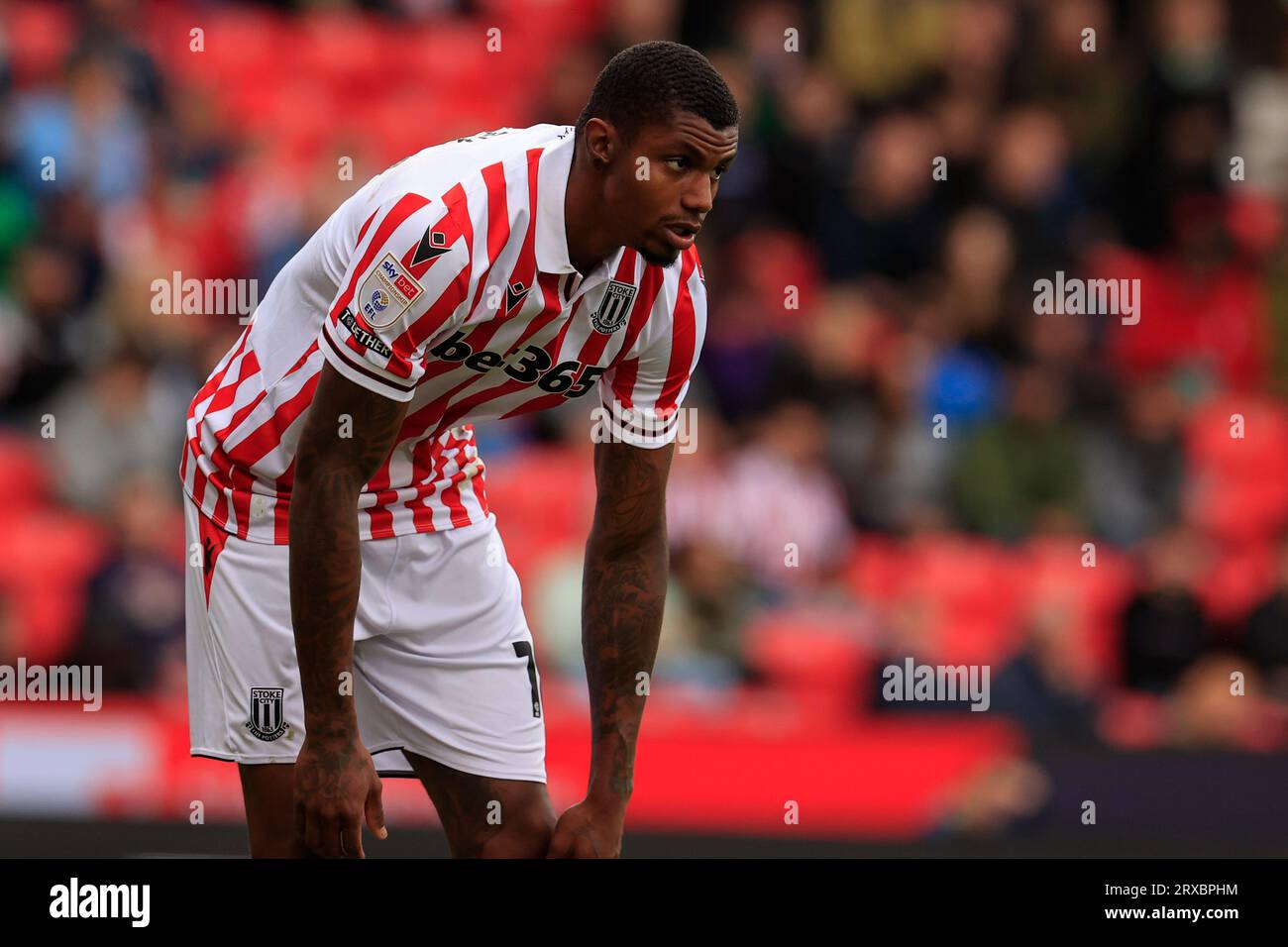 Wesley #18 of Stoke City during the Sky Bet Championship match Stoke ...