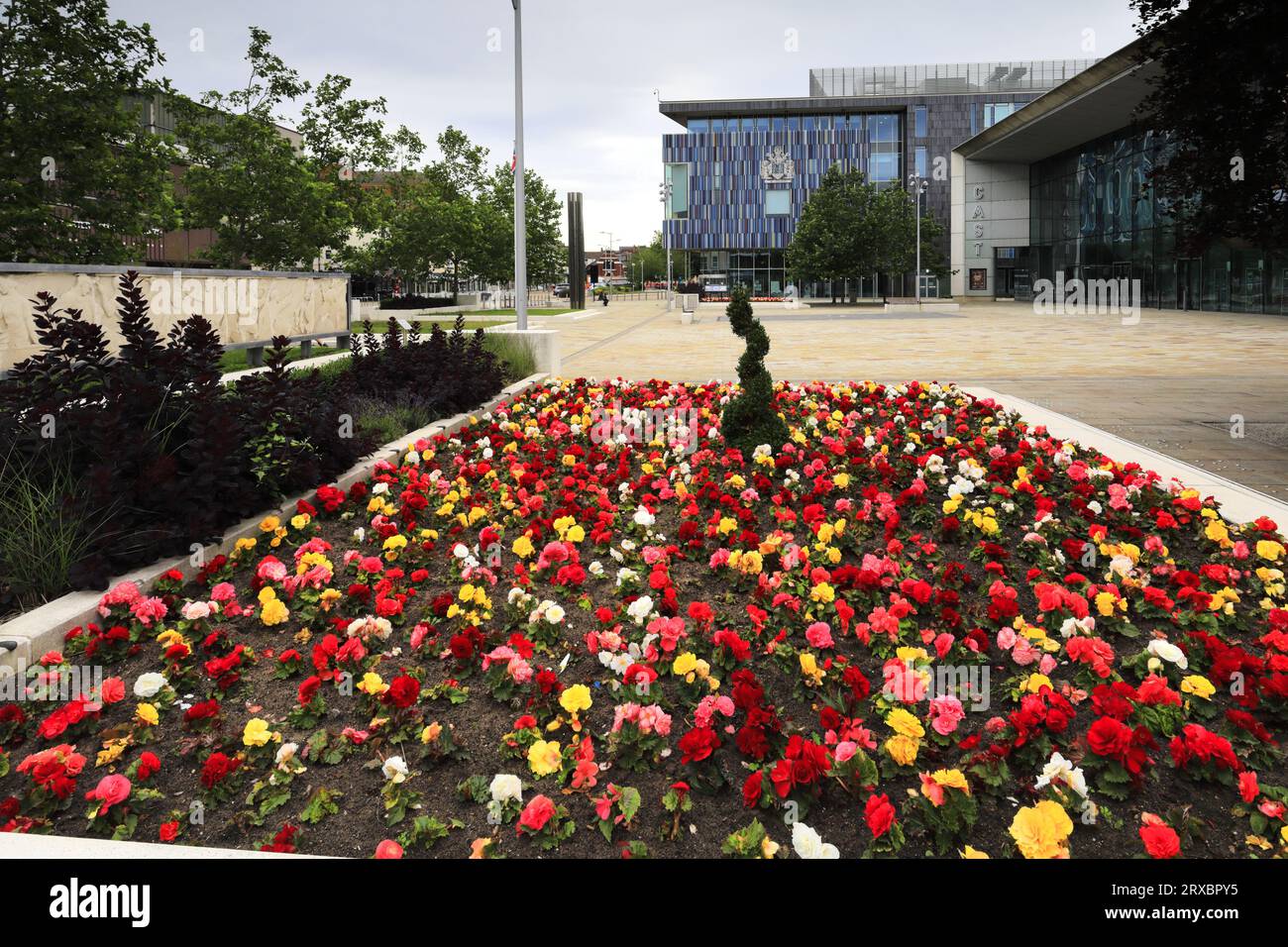 The Sir Nigel Gresley Square, Civic Office and Cast Performance Venue ...