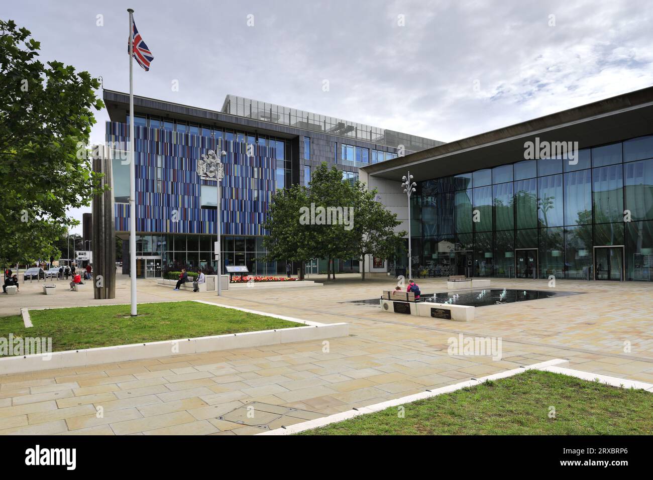 The Sir Nigel Gresley Square, Civic Office and Cast Performance Venue ...