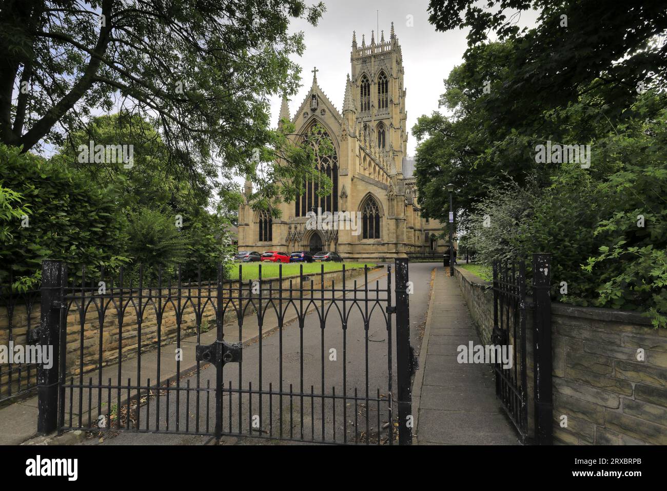 The Minster Church of St George in Doncaster, South Yorkshire, England ...