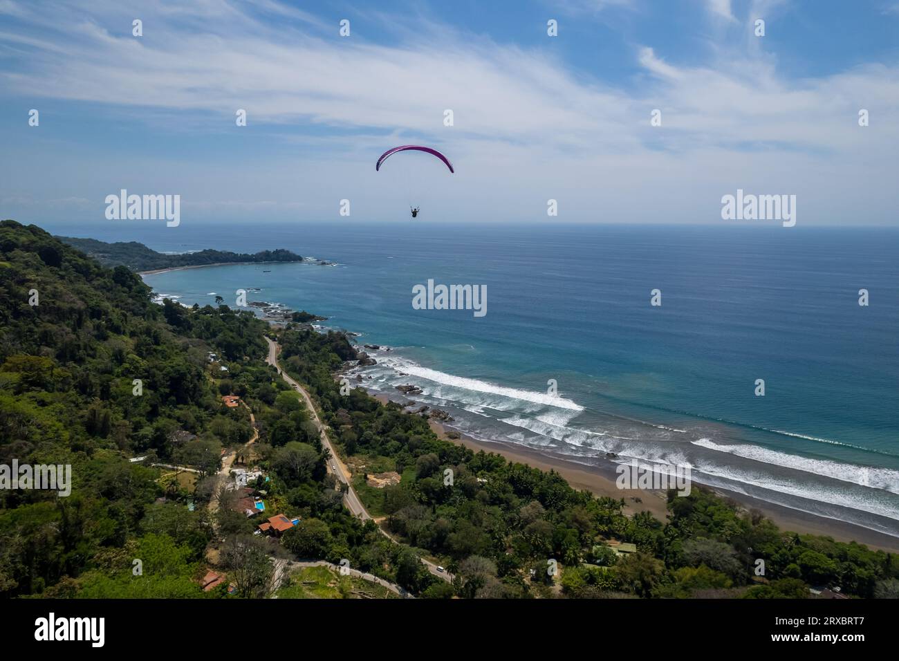 Aerial dominical costa rica hi-res stock photography and images - Alamy