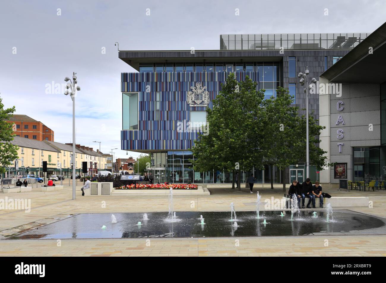The Sir Nigel Gresley Square, Civic Office and Cast Performance Venue ...