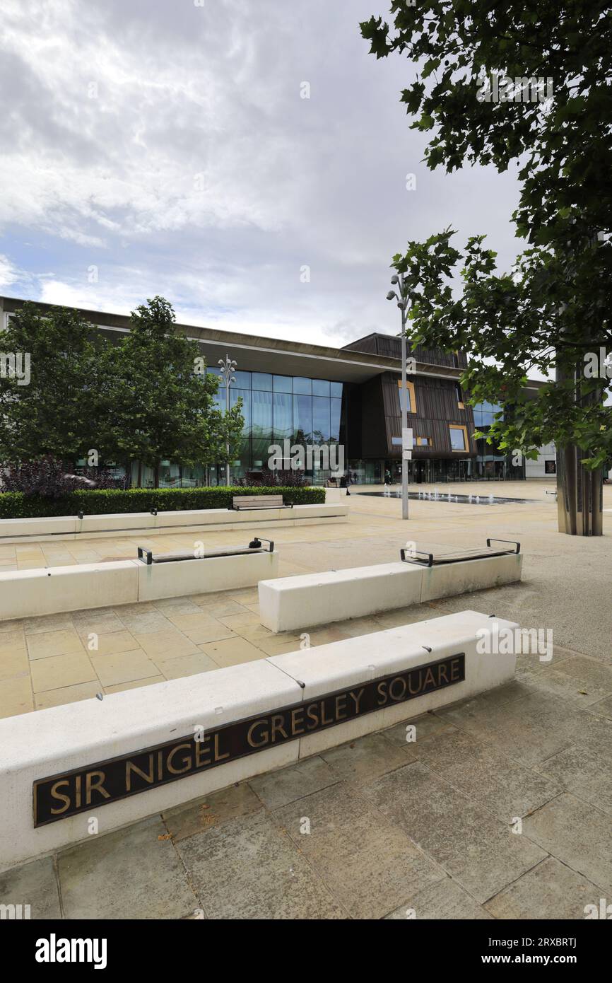 The Sir Nigel Gresley Square, Civic Office and Cast Performance Venue ...