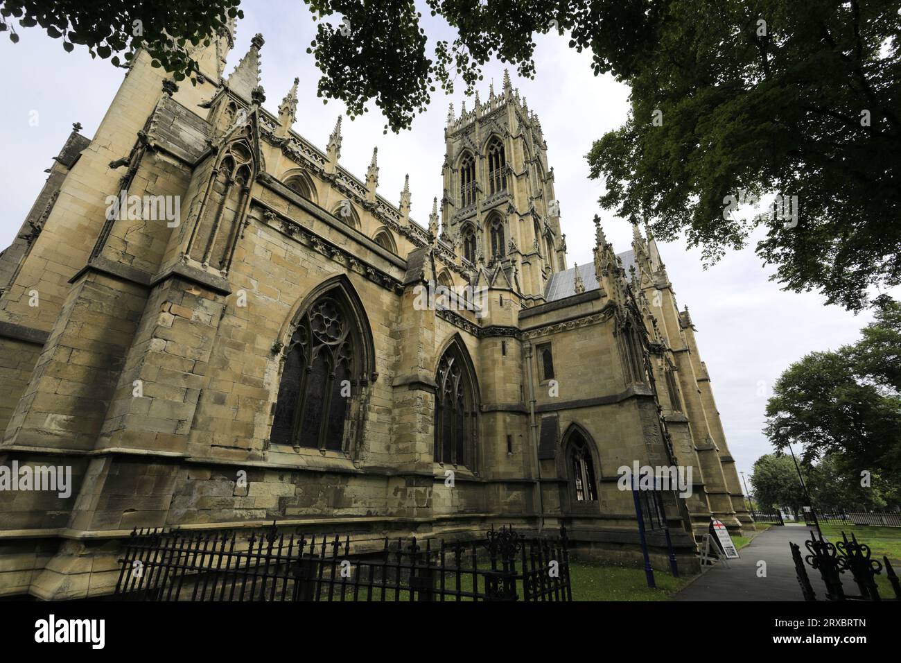The Minster Church of St George in Doncaster, South Yorkshire, England ...