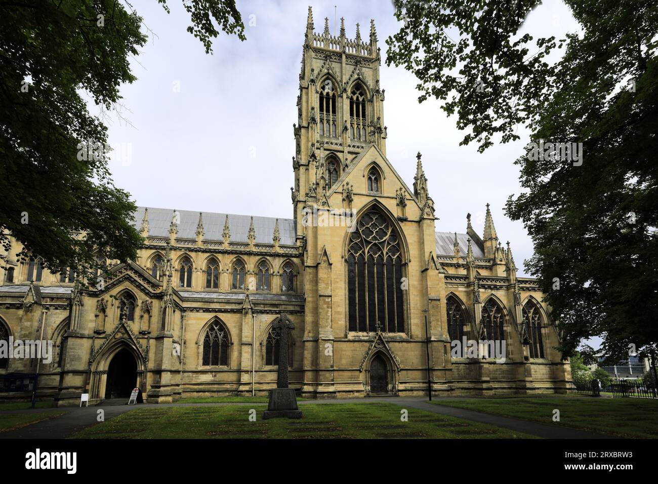 The Minster Church of St George in Doncaster, South Yorkshire, England ...