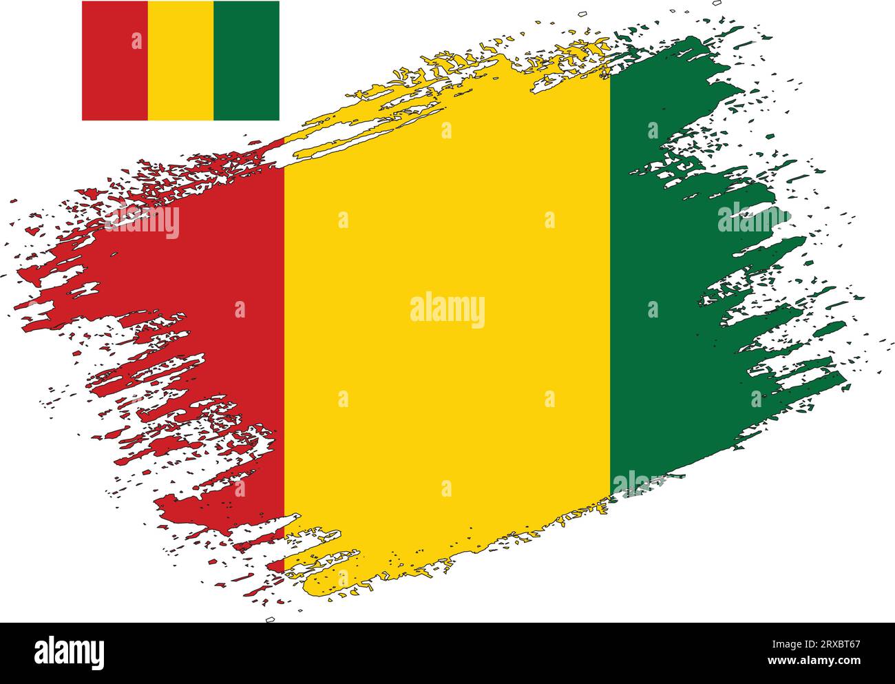 Guinea flag hi-res stock photography and images - Alamy