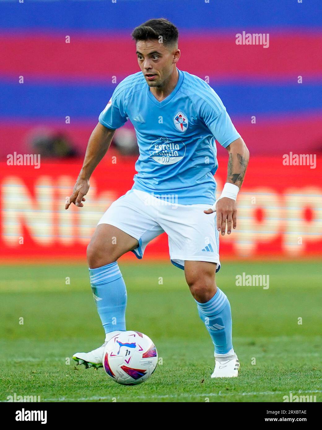 Barcelona, Spain. 23rd Sep, 2023. Fran Beltran of RC Celta during the ...
