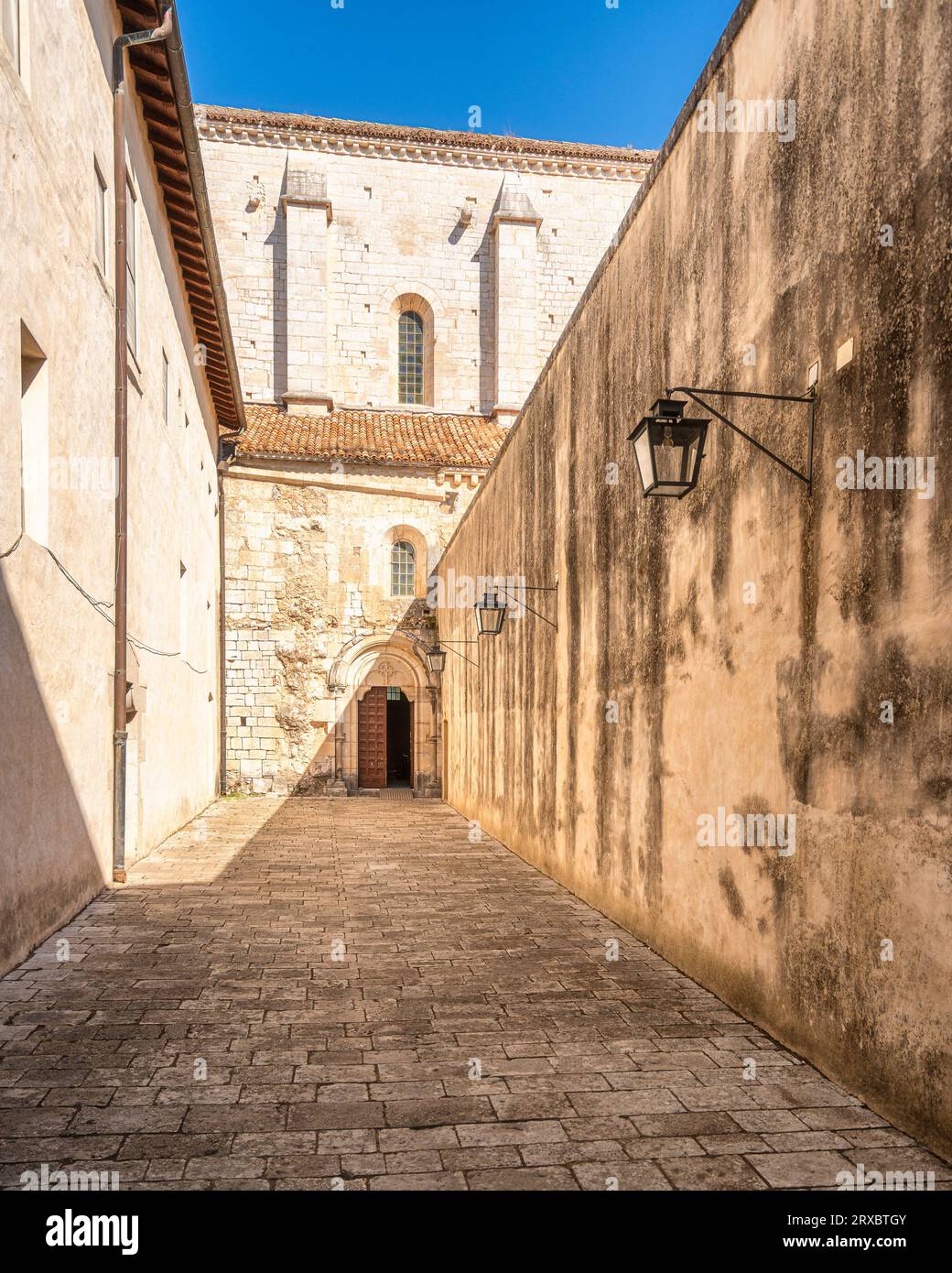 Fossanova facade hi-res stock photography and images - Alamy