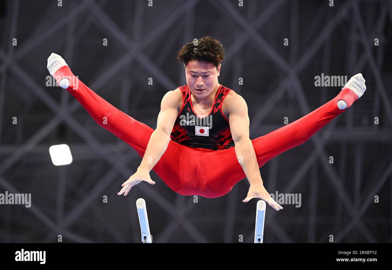 Hangzhou, China's Zhejiang Province. 24th Sep, 2023. Kitazono Takeru of ...