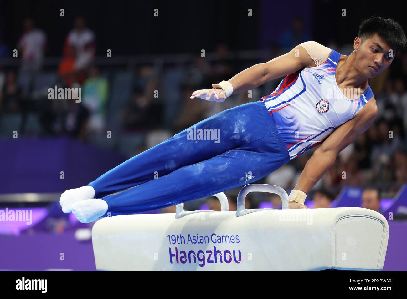 Hangzhou, China's Zhejiang Province. 24th Sep, 2023. Huang Yen-Chang of ...