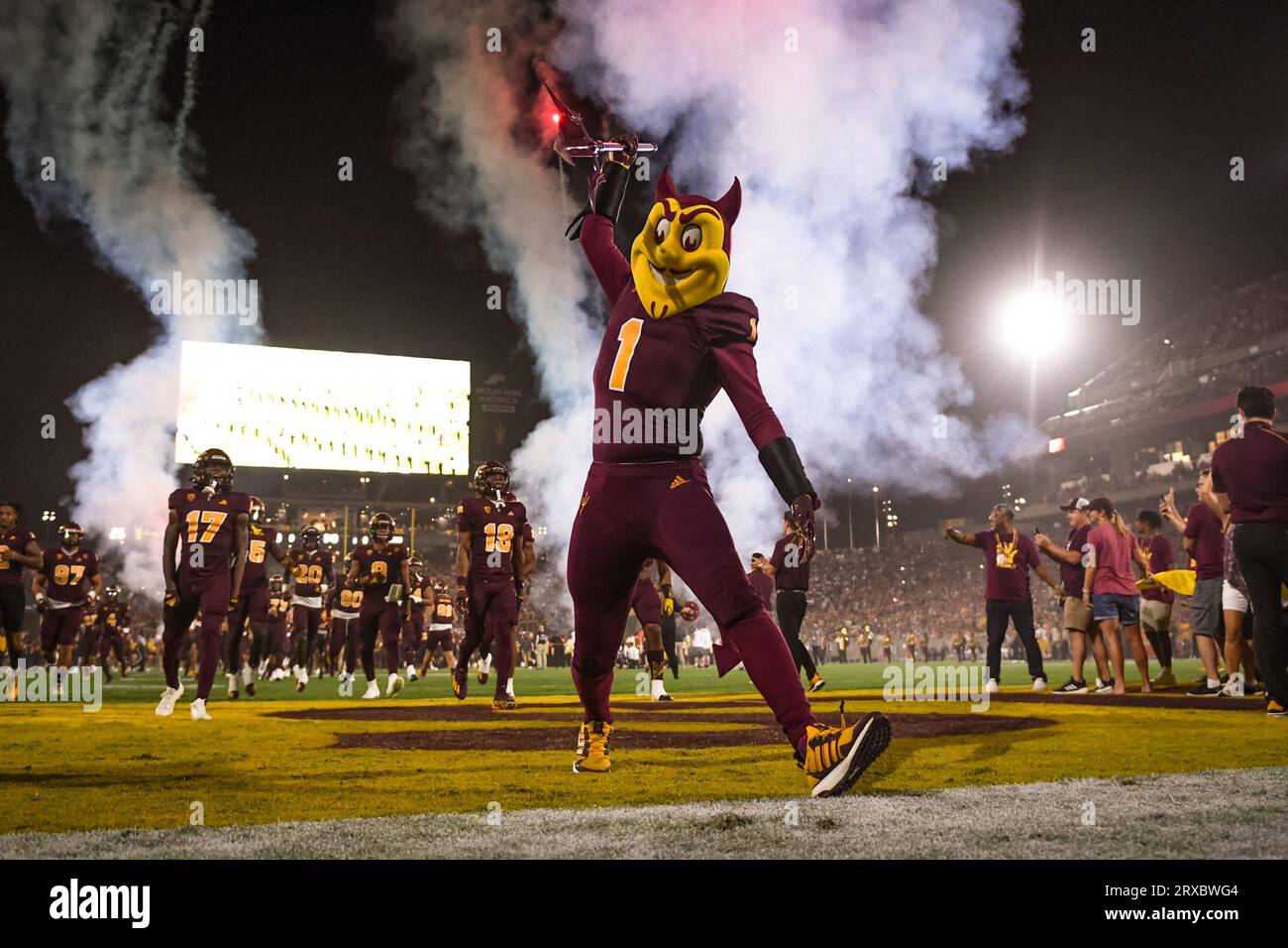Sparky sun devil stadium hi-res stock photography and images - Alamy