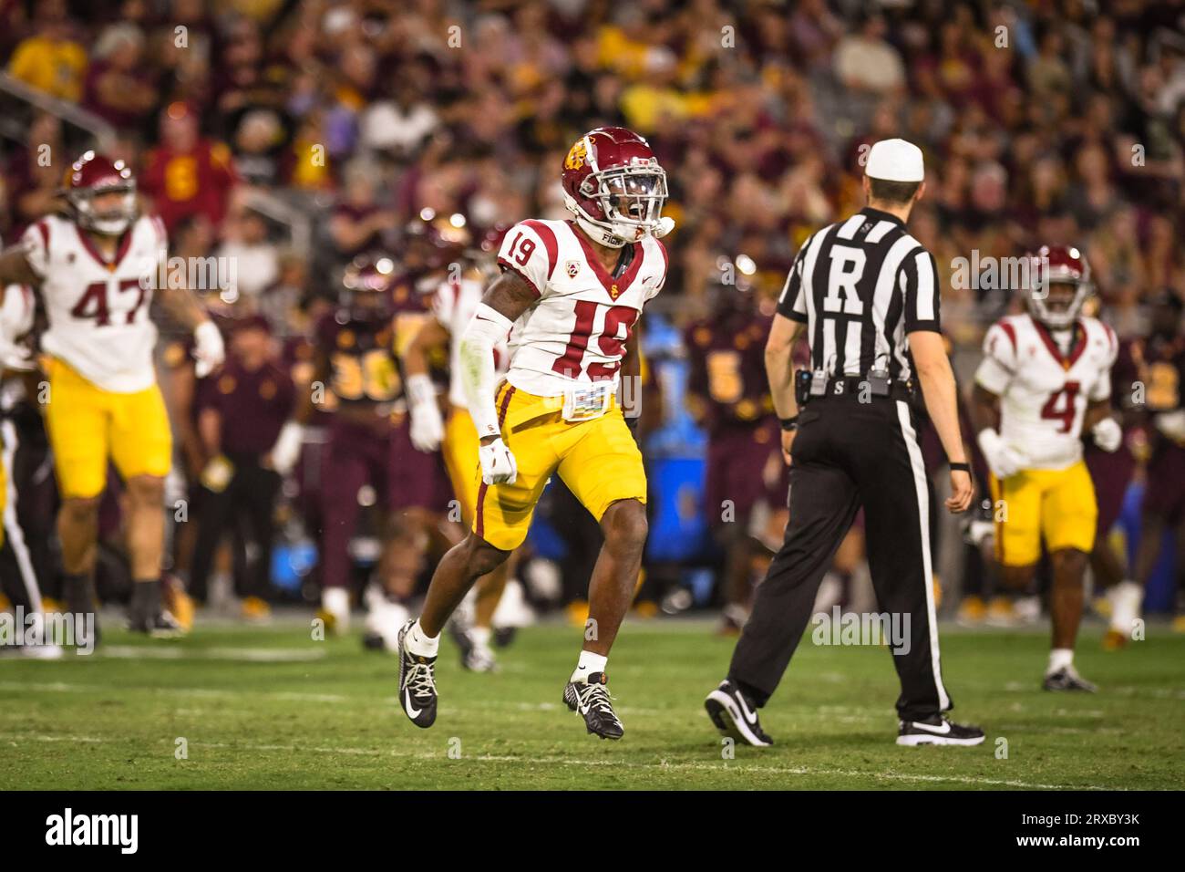 Tempe, United States. 23rd Sep, 2023. Southern California Trojans ...