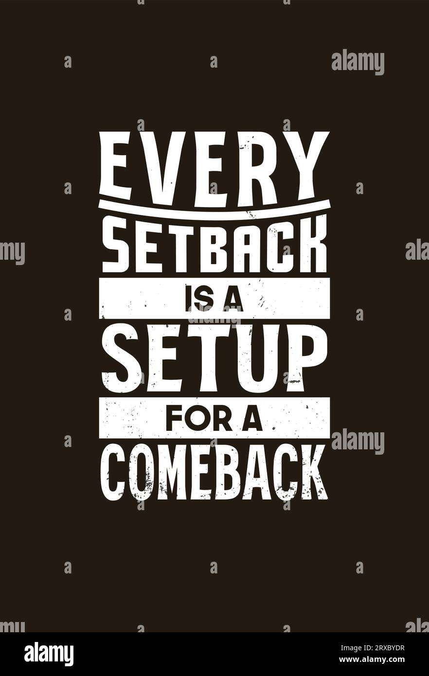 vector yourself motivational typography t shirt design Stock Vector ...