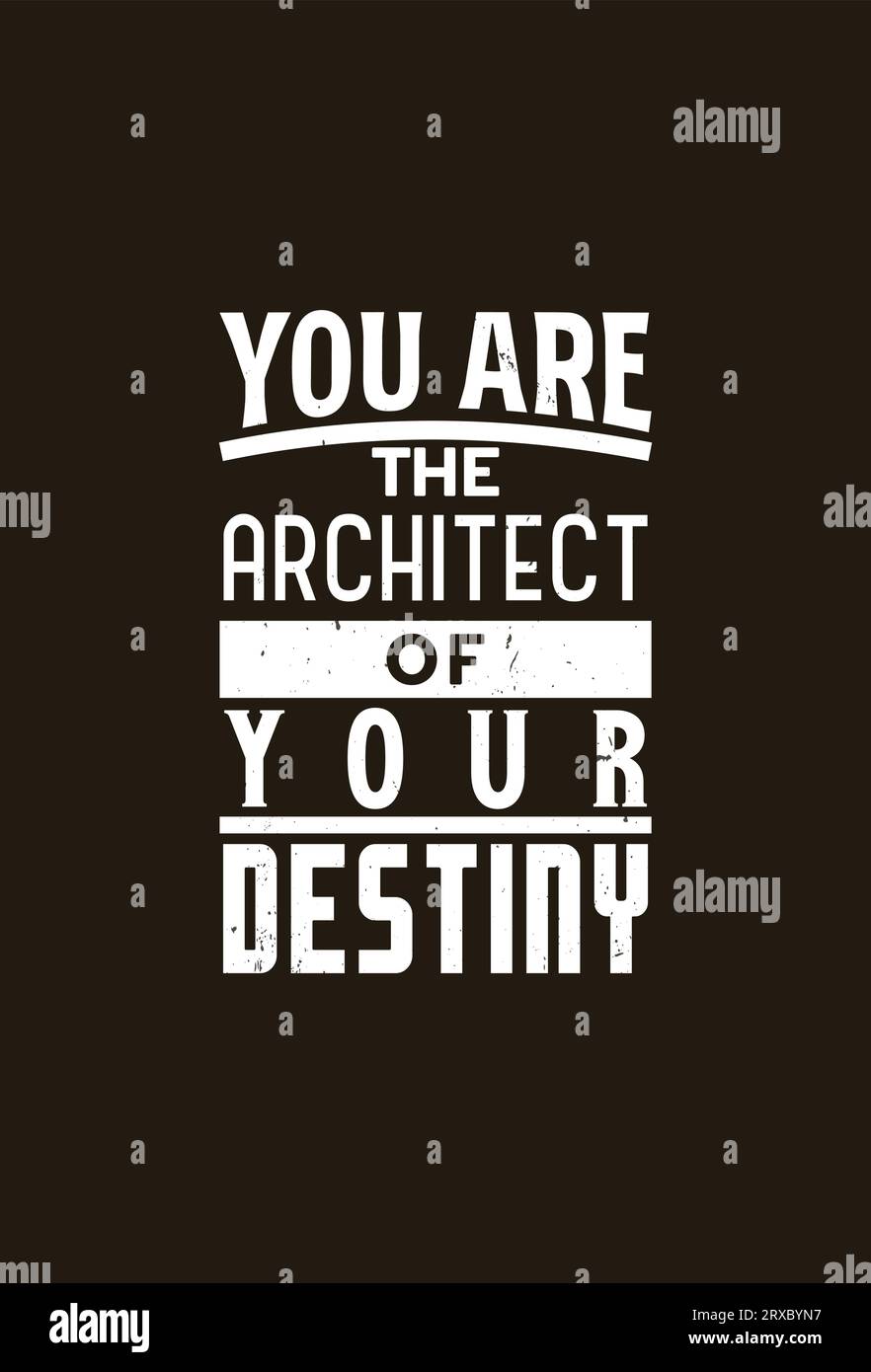 vector yourself motivational typography t shirt design Stock Vector ...