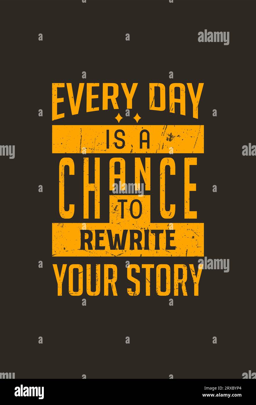 vector yourself motivational typography t shirt design Stock Vector ...