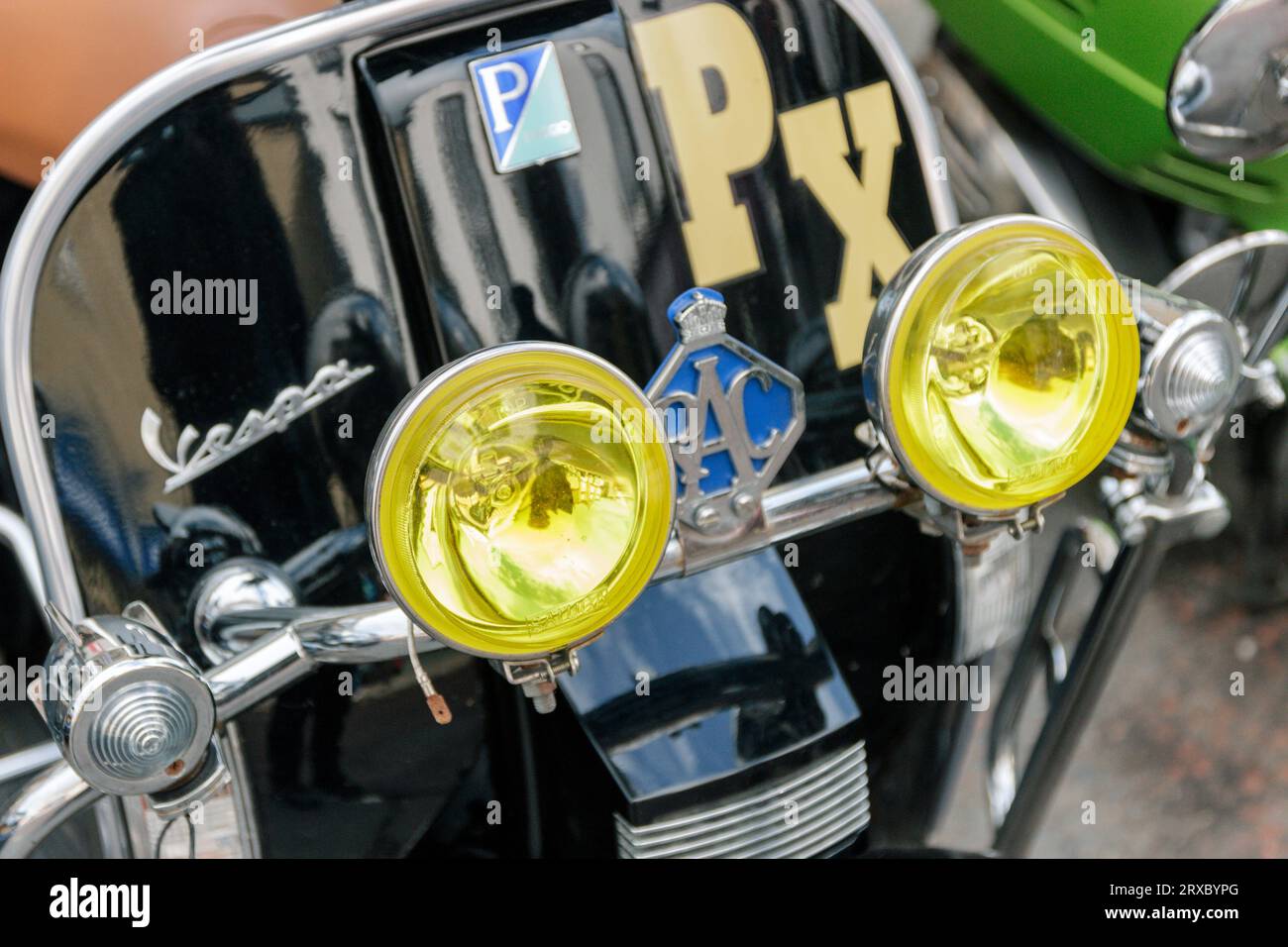 Vespa. Ribble Valley Scooter Rally 2023 Stock Photo - Alamy