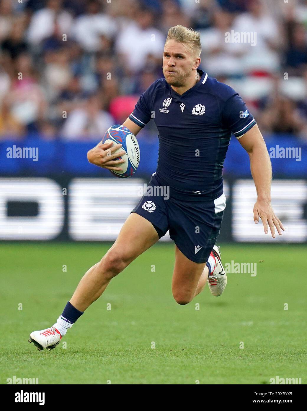 Scotland's Chris Harris in action during the Rugby World Cup 2023, Pool ...