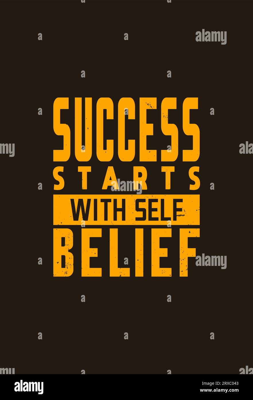 vector yourself motivational typography t shirt design Stock Vector ...