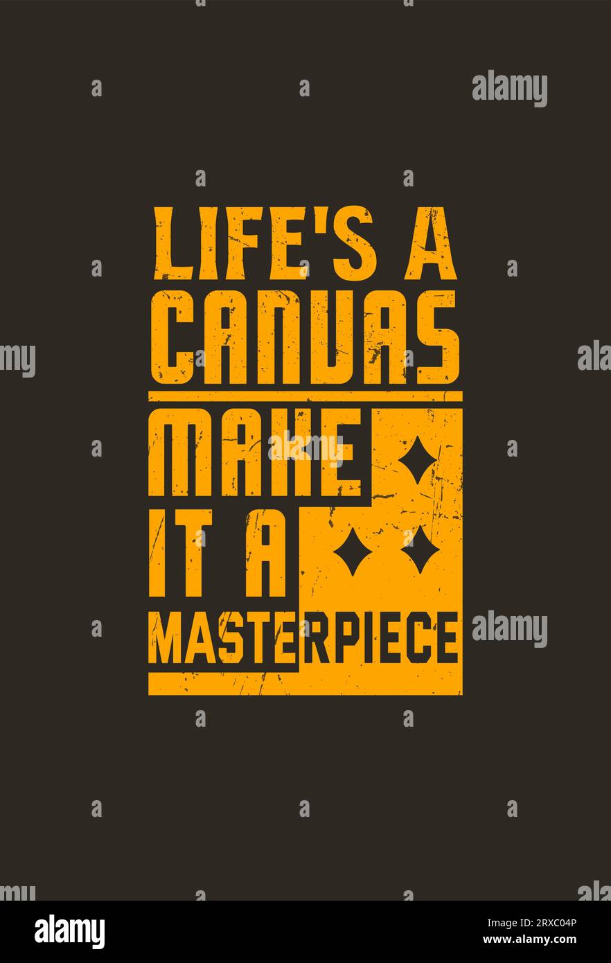 vector yourself motivational typography t shirt design Stock Vector ...
