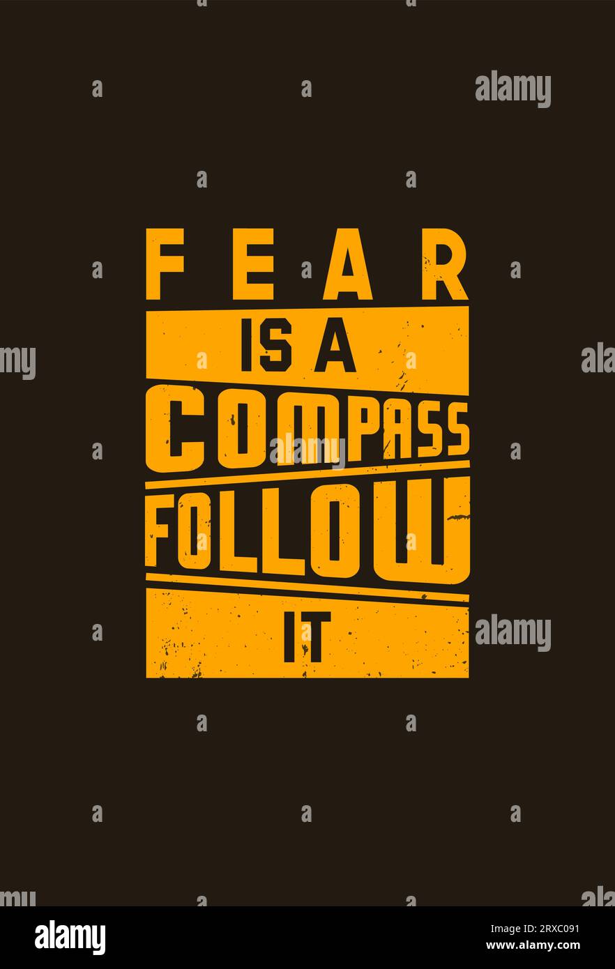 vector yourself motivational typography t shirt design Stock Vector ...