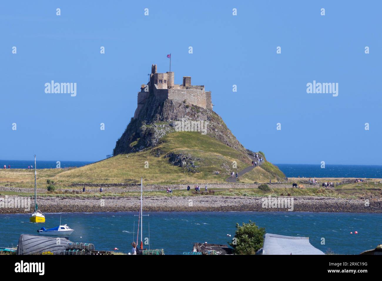 Lindisfarne, Holy Island, uk Stock Photo - Alamy