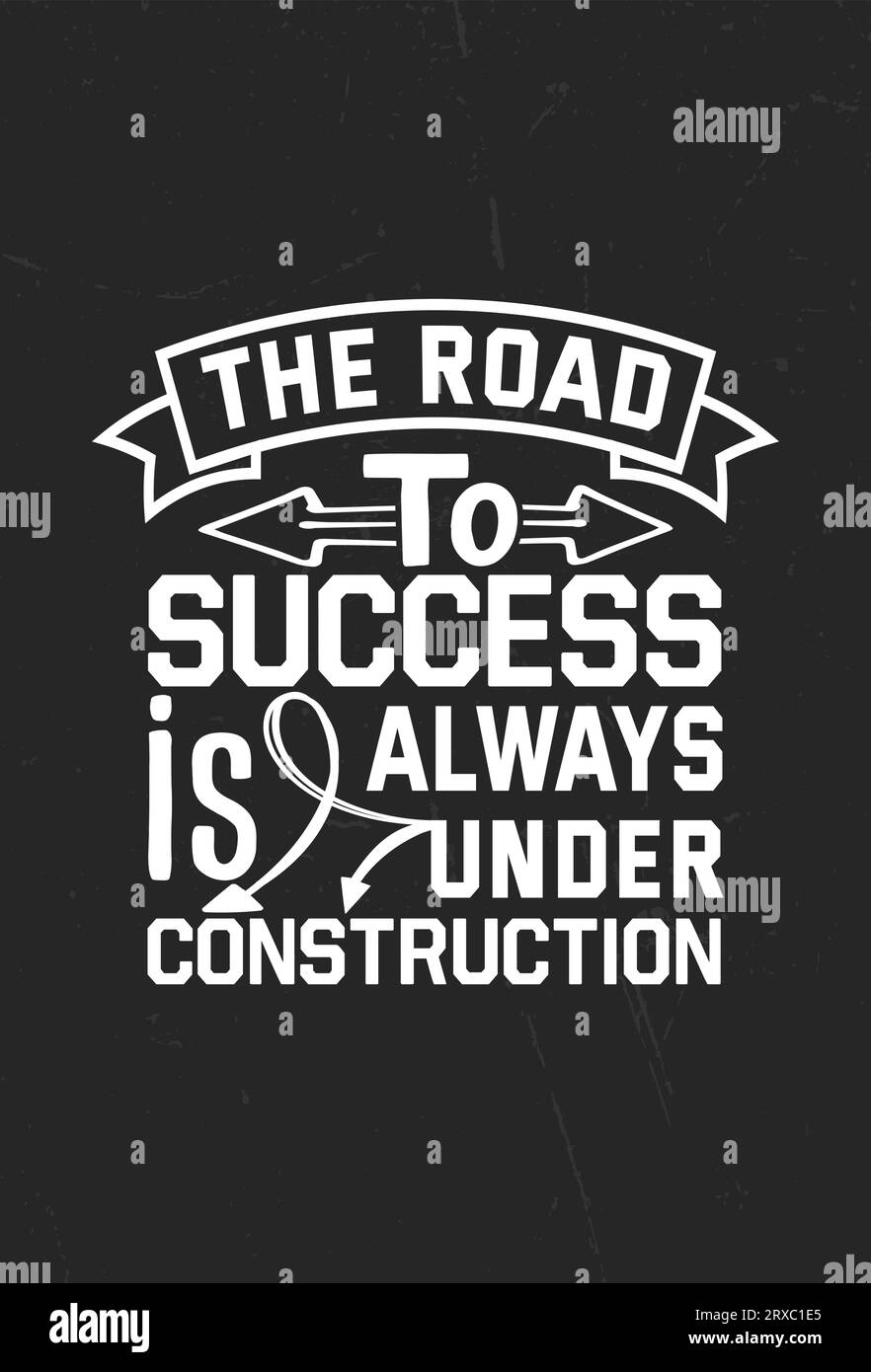 Vector Motivational Typography T Shirt Design Poster Stock Vector Image