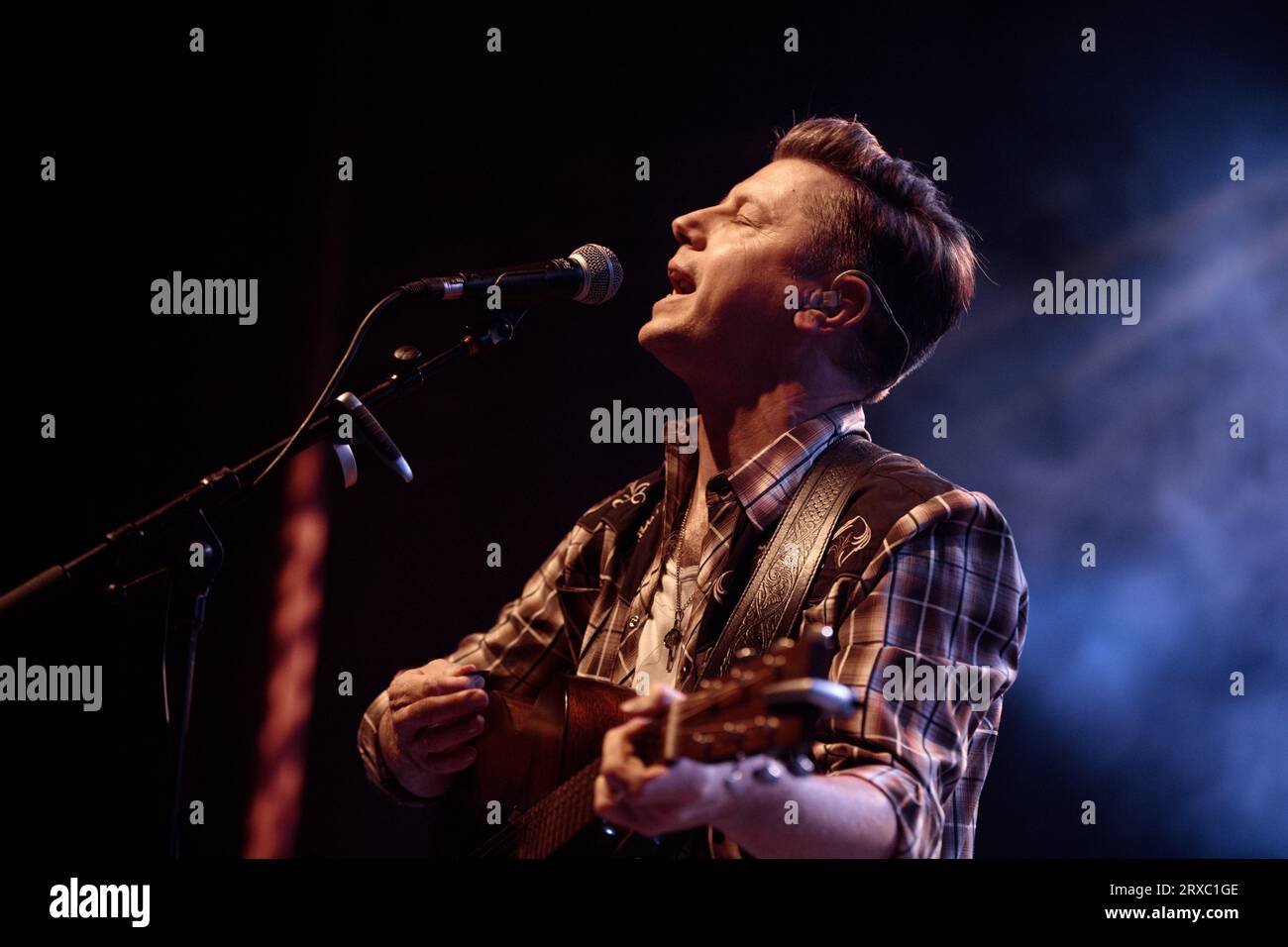 Fine lines perform live at o2 ritz manchester uk , 25th july 2023 Stock ...