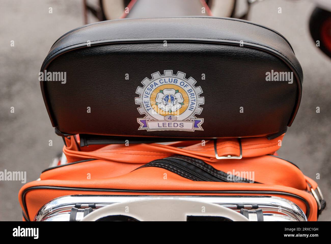 Vespa. Ribble Valley Scooter Rally 2023 Stock Photo - Alamy