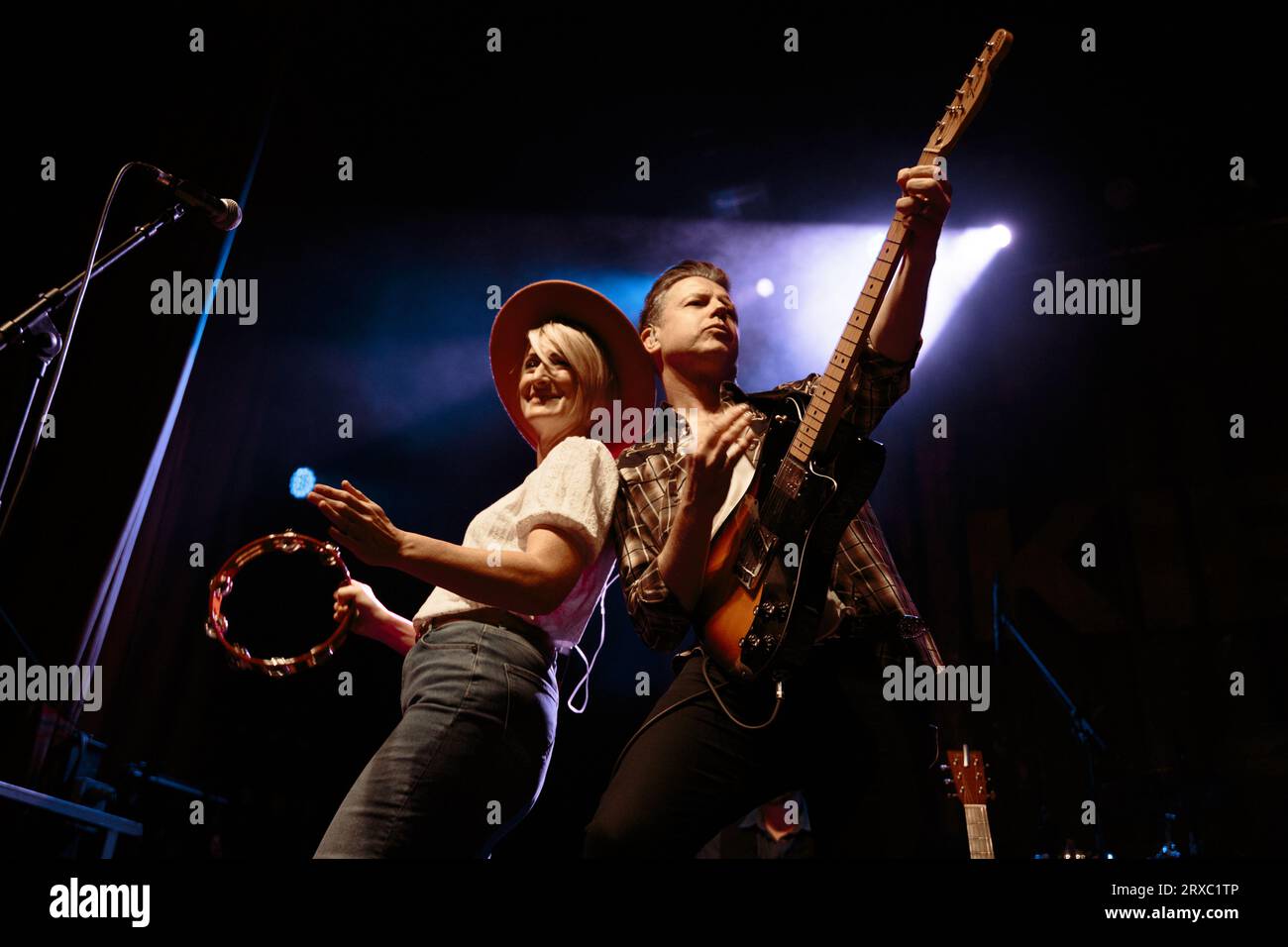 Fine lines perform live at o2 ritz manchester uk , 25th july 2023 Stock ...