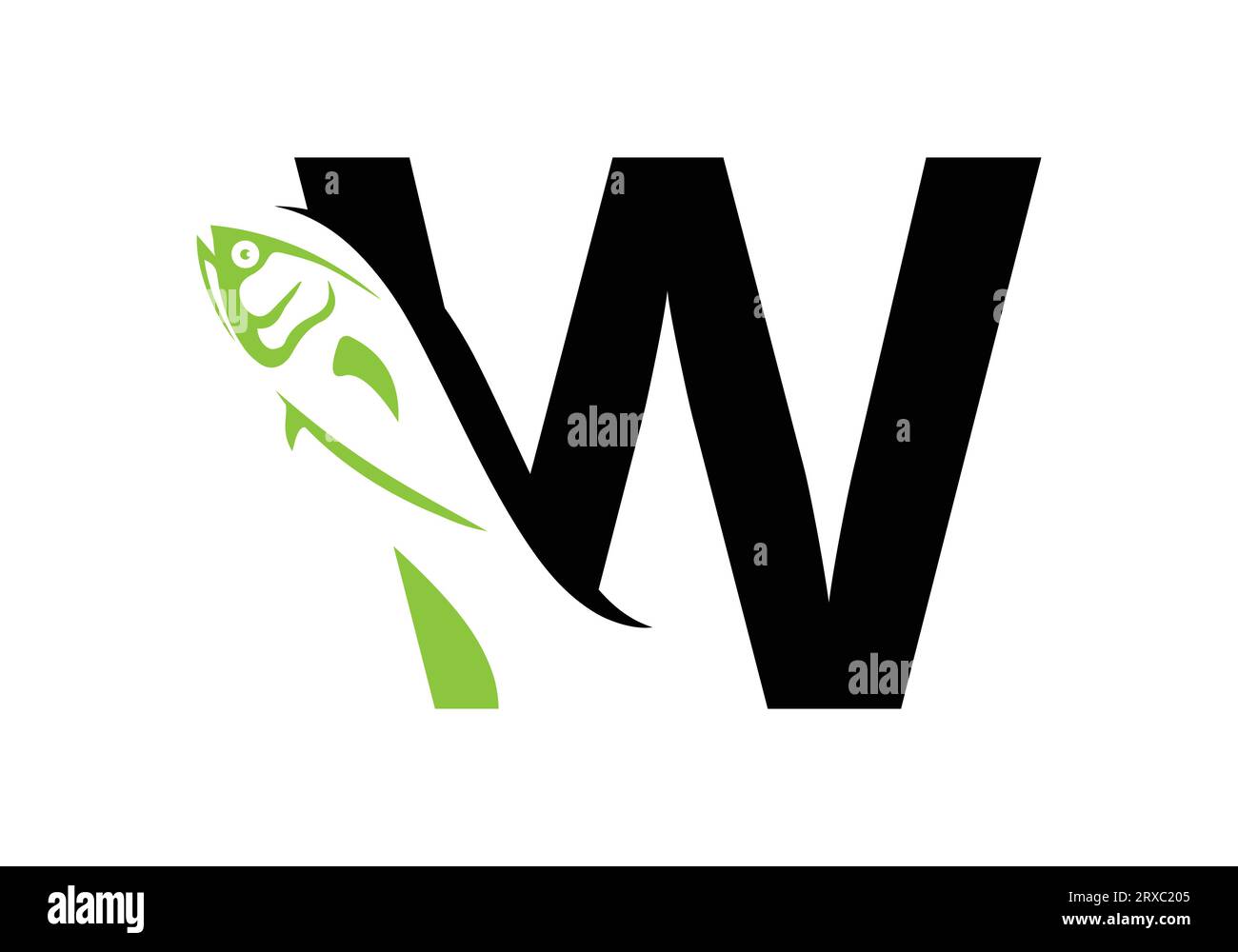W restaurant logo Cut Out Stock Images & Pictures - Alamy