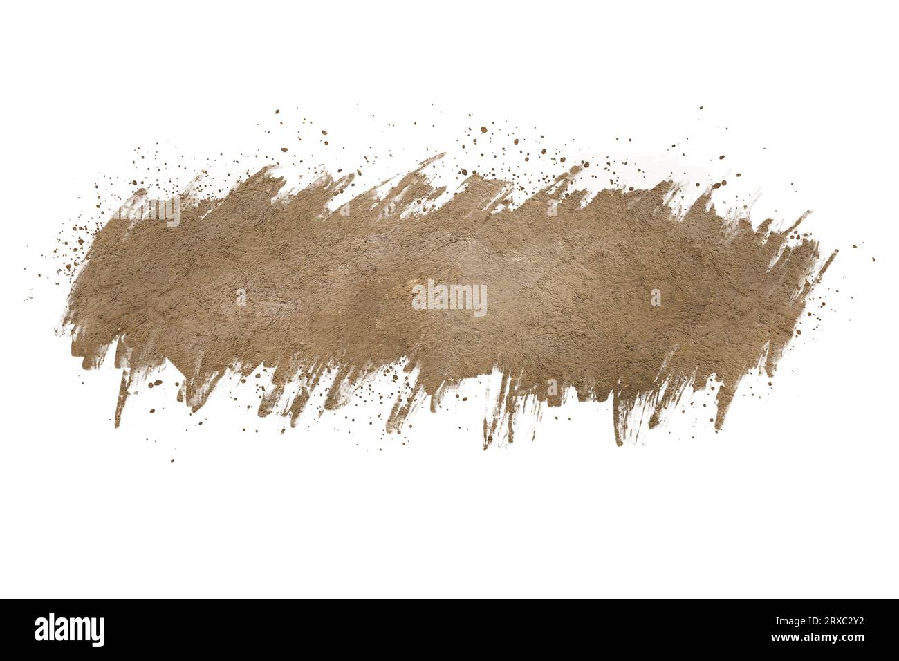 mud splash isolated on white background Stock Photo - Alamy