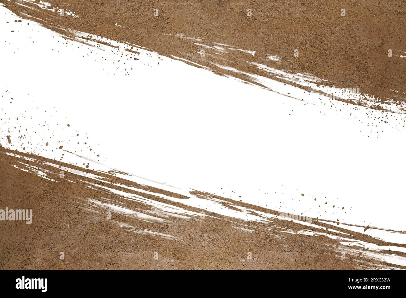 mud splash isolated on white background Stock Photo - Alamy