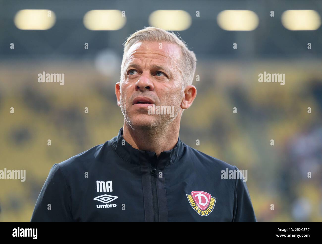 Dresden, Germany. 24th Sep, 2023. Soccer: 3rd league, SG Dynamo Dresden ...