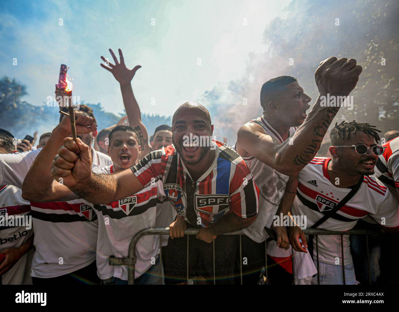 Flamengo team supporters hi-res stock photography and images - Alamy