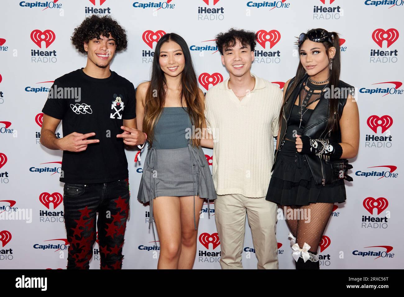 Las Vegas, USA. 23rd Sep, 2023. Derek Trendz, Christina Liu, John Ngo ...