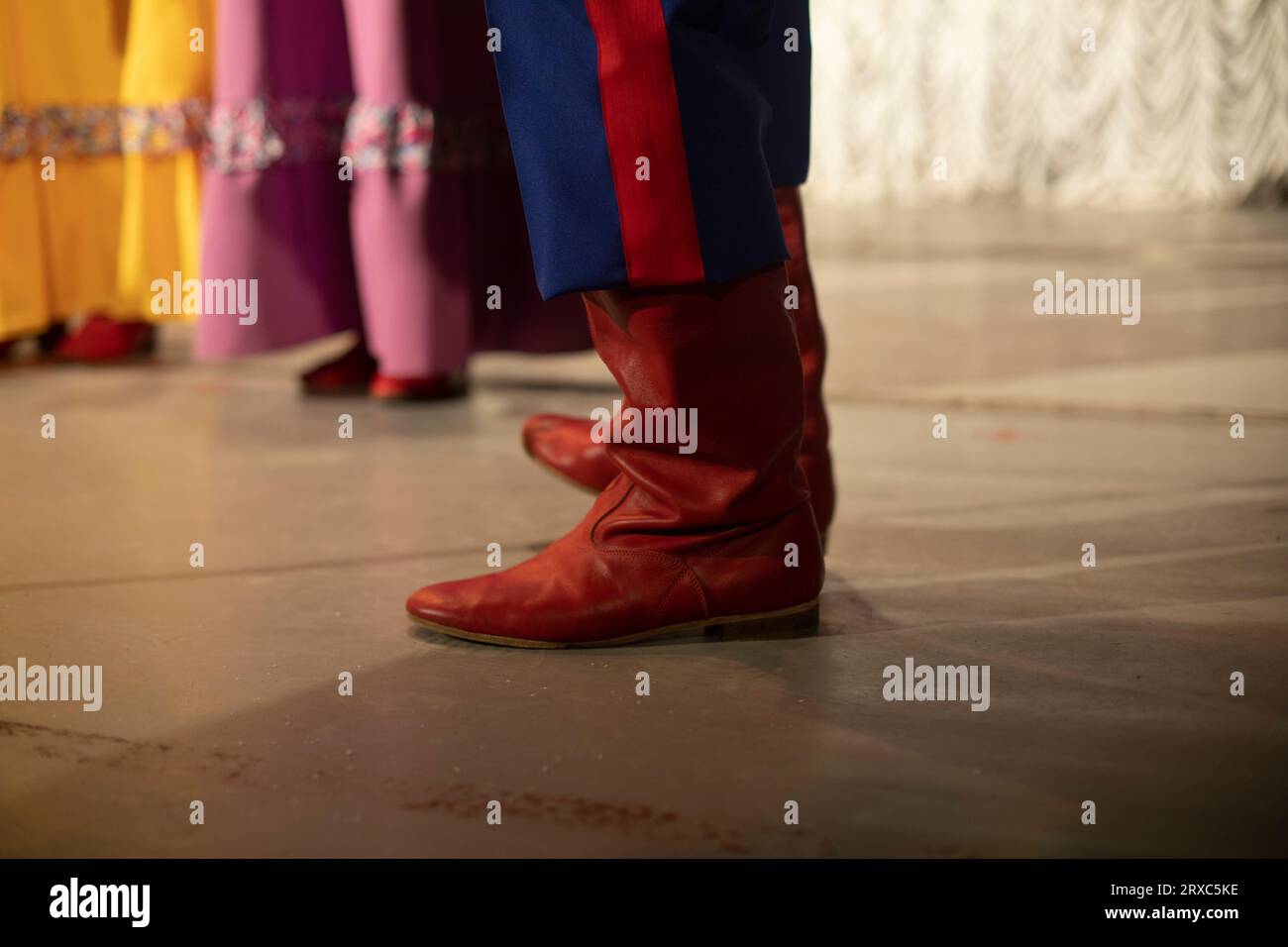 Cossack boots hi-res stock photography and images - Alamy
