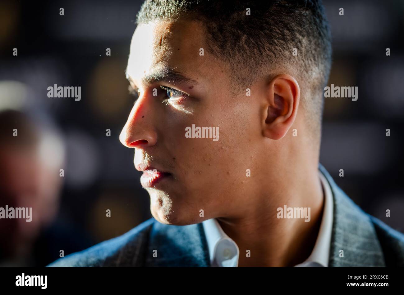 UTRECHT - Actor and rapper Bilal Wahib prior to the premiere of the ...