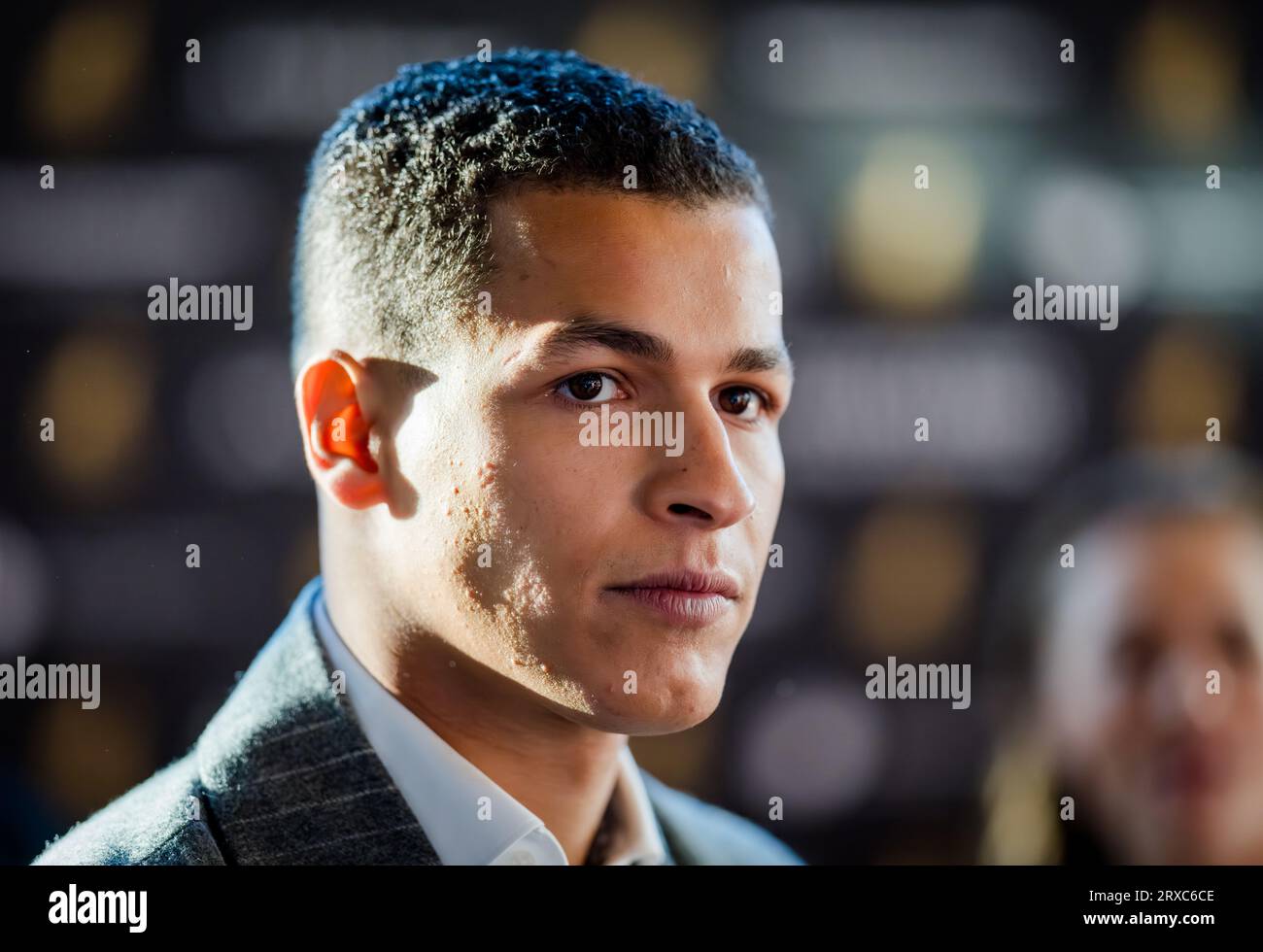 UTRECHT - Actor and rapper Bilal Wahib prior to the premiere of the ...