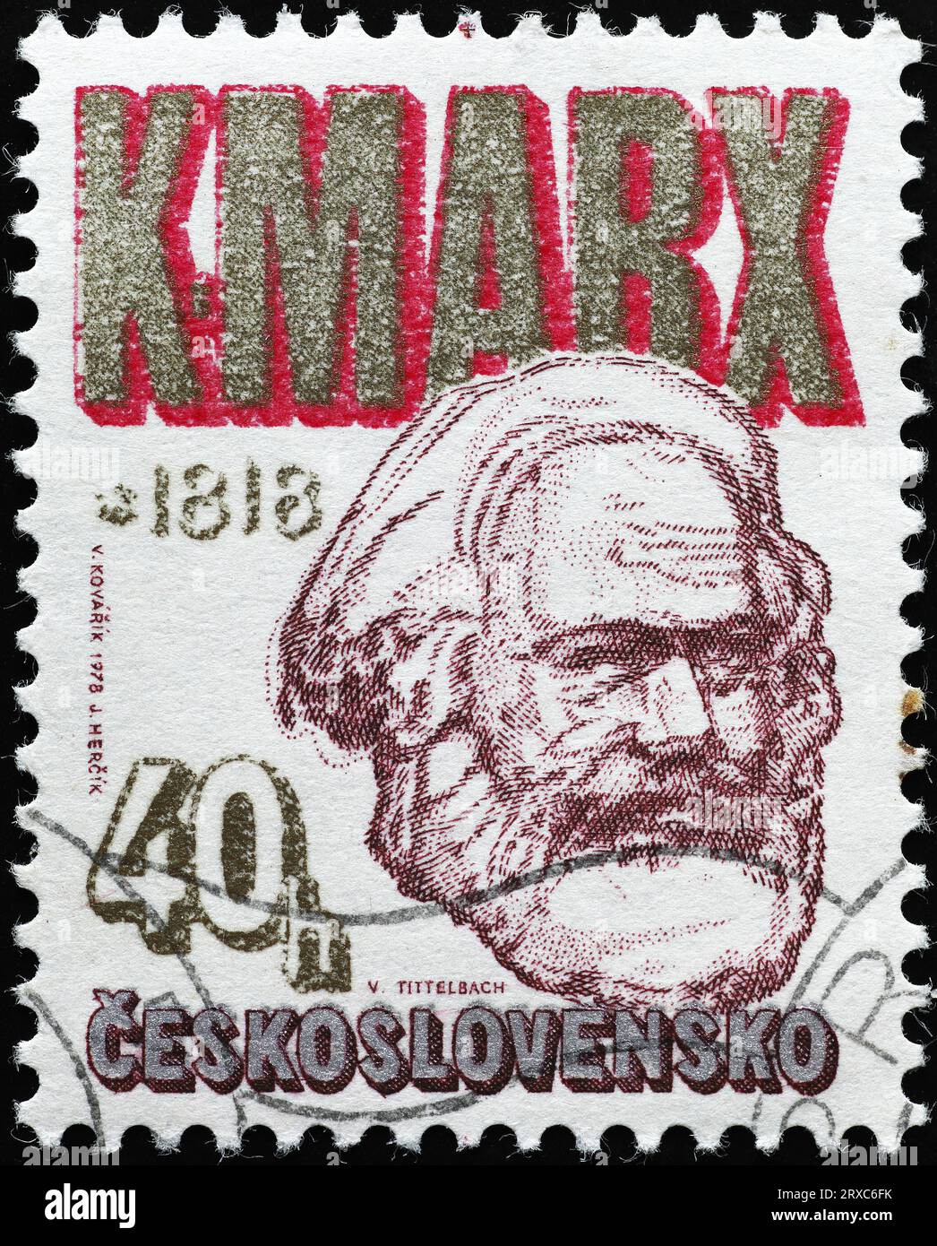 The letter by karl marx hi-res stock photography and images - Alamy