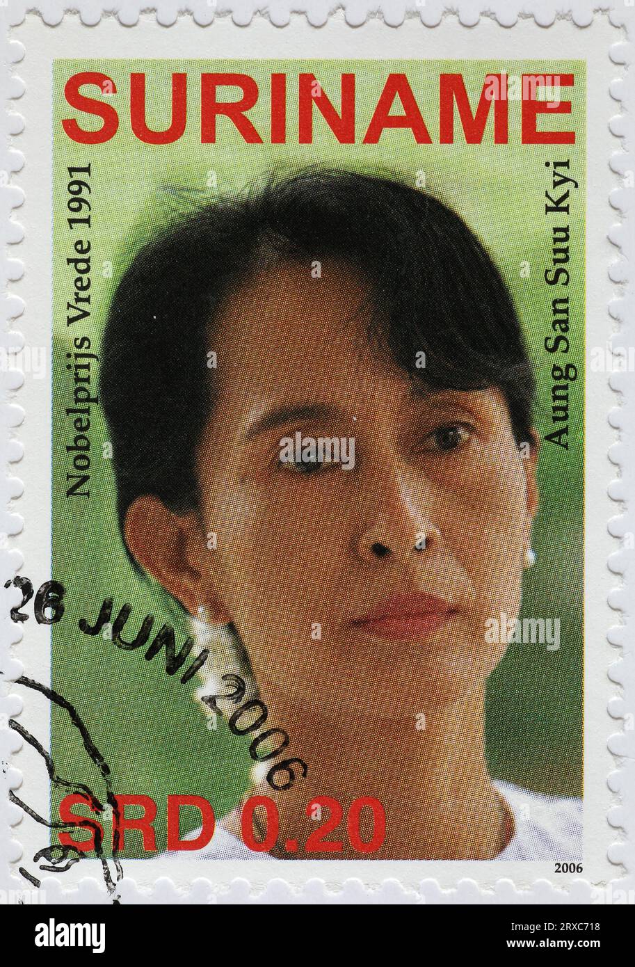 Suriname postage stamp hi-res stock photography and images - Alamy
