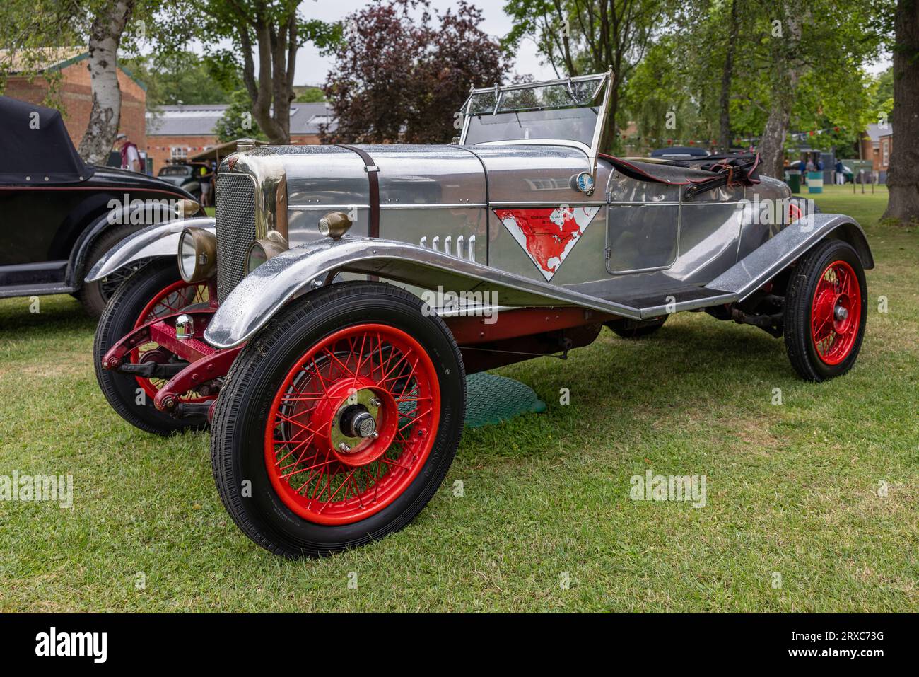1925 Alvis 12/50, on display at the Bicester Flywheel held at the Bicester Heritage Centre on ...