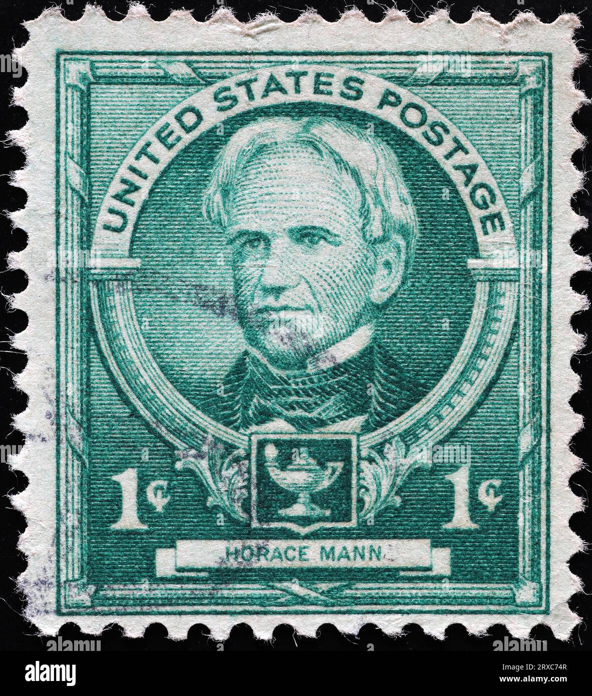 Horace mann postage hi-res stock photography and images - Alamy