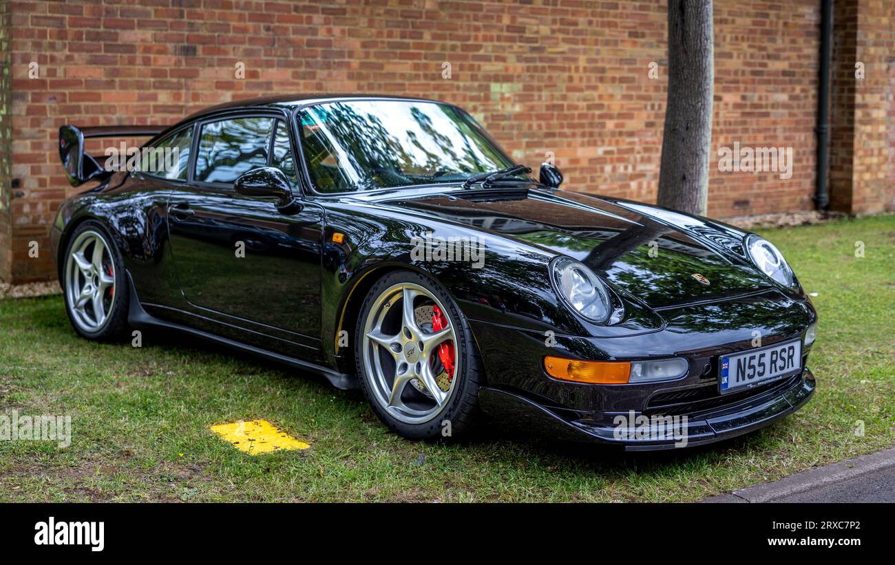 1996 Porsche 993 Carrera RS, on display at the Bicester Flywheel held ...