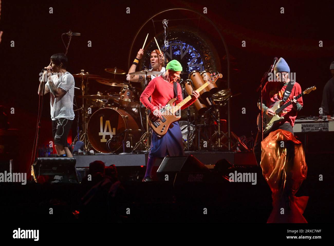 Photo by: NDZ/STAR MAX/IPx 2023 9/23/23 Flea, Chad Smith, Anthony ...