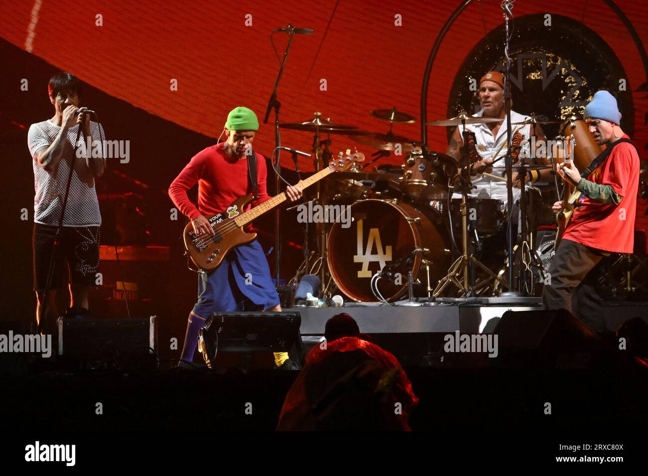 Photo by: NDZ/STAR MAX/IPx 2023 9/23/23 Flea, Chad Smith, Anthony ...